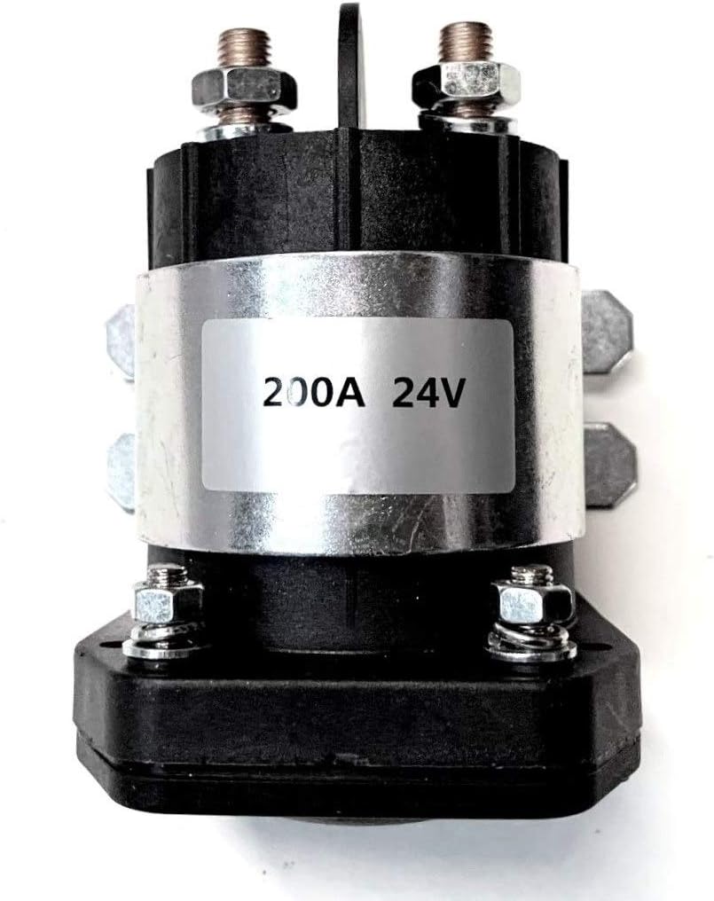 24V 24 Volt Solenoid 4 Terminal 200 Amp Replaces Trombetta 114-2411-020 ...