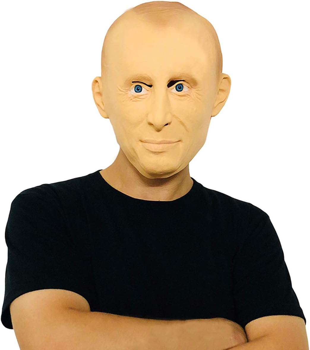 Finalshow Vladimir Putin Mask Latex Realistic Face Huamn Head Celebrity ...