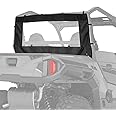 Amazon.com: KEMIMOTO UTV Rear Window Soft Rear Windshield Compatible ...