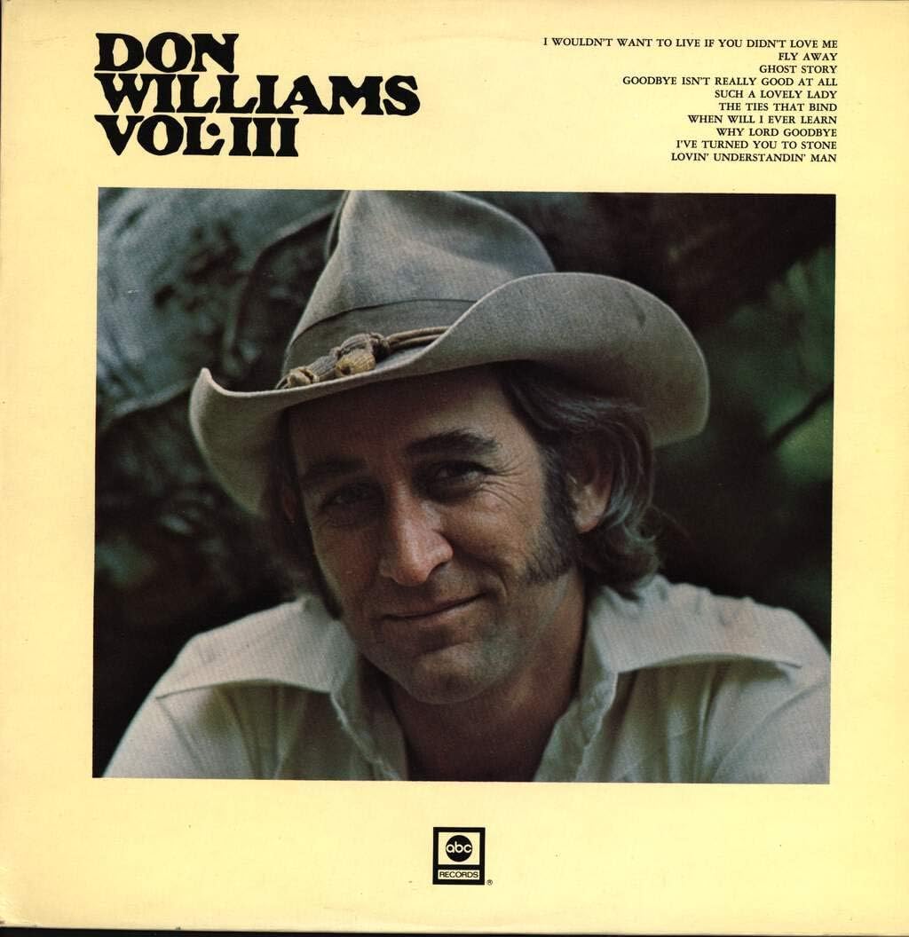 Don Williams - Vol. III - ABC Dot - ABCL 5125: Amazon.co.uk: Music
