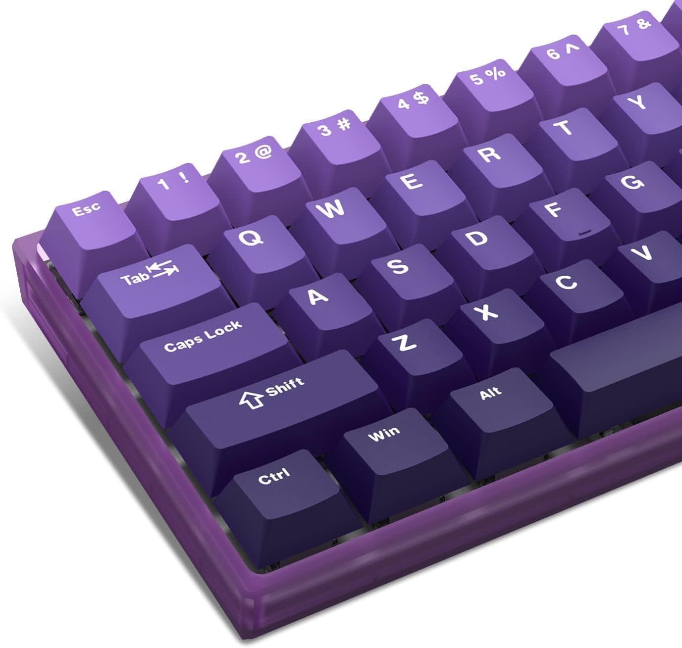 Mua dagaladoo Upgrade 132 Keys Gradient Purple Keycaps, Cherry Profile ...