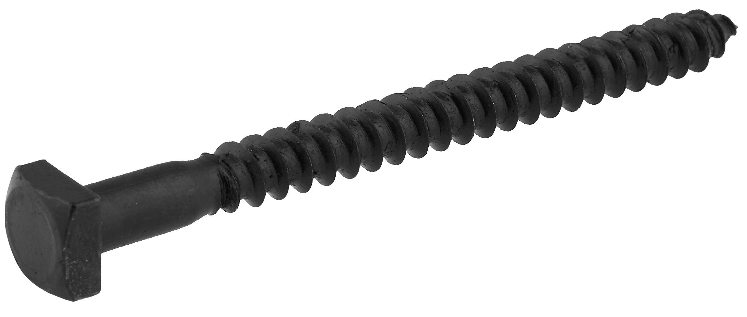 Rustic Square Head Lag Screws, Black Oxide Finish Lag Bolts, 1/4 x 3 ...