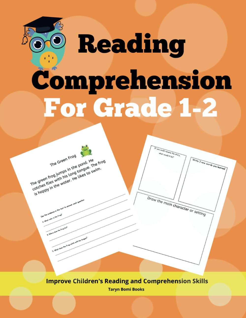 Mua Reading Comprehension for Grade 1-2: Workbook with Engaging ...