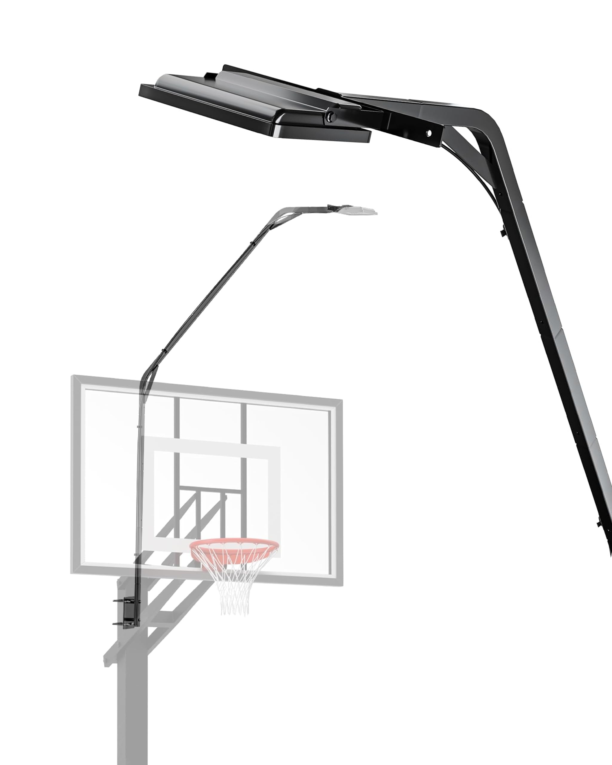 Metal Stands with Basketball Hoop Light LED,103.9x15x27.5 in, Fits ...