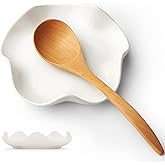 Amazon.com: Cormomu Spoon Rest for Stove Top, 5.2" Ceramic Spoon Holder ...
