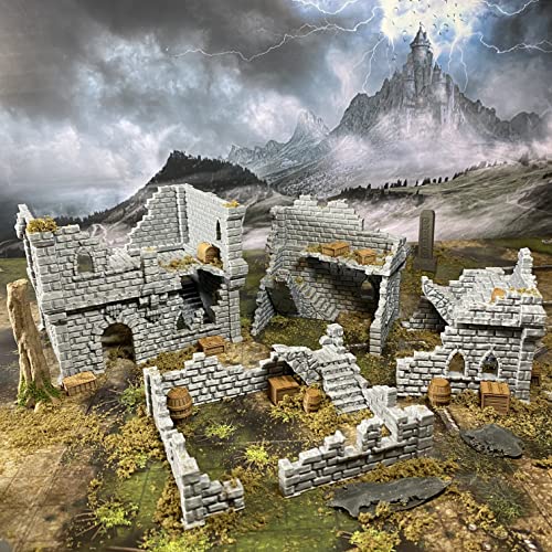 Extruded Gaming Building Ruins Set 3A | Pricepulse
