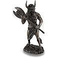Amazon.com: Veronese Design Bronze Finished Minotaur with Labrys Statue ...