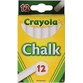 Amazon.com: Crayola, 1 Pack of 12 chalk, White