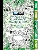 Piano Homework Book and Practice Tracker (Black): MW Music Journals ...
