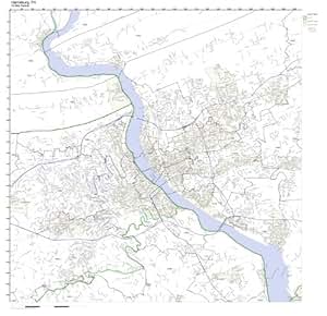 Amazon.com: Harrisburg, PA ZIP Code Map Laminated: Home & Kitchen