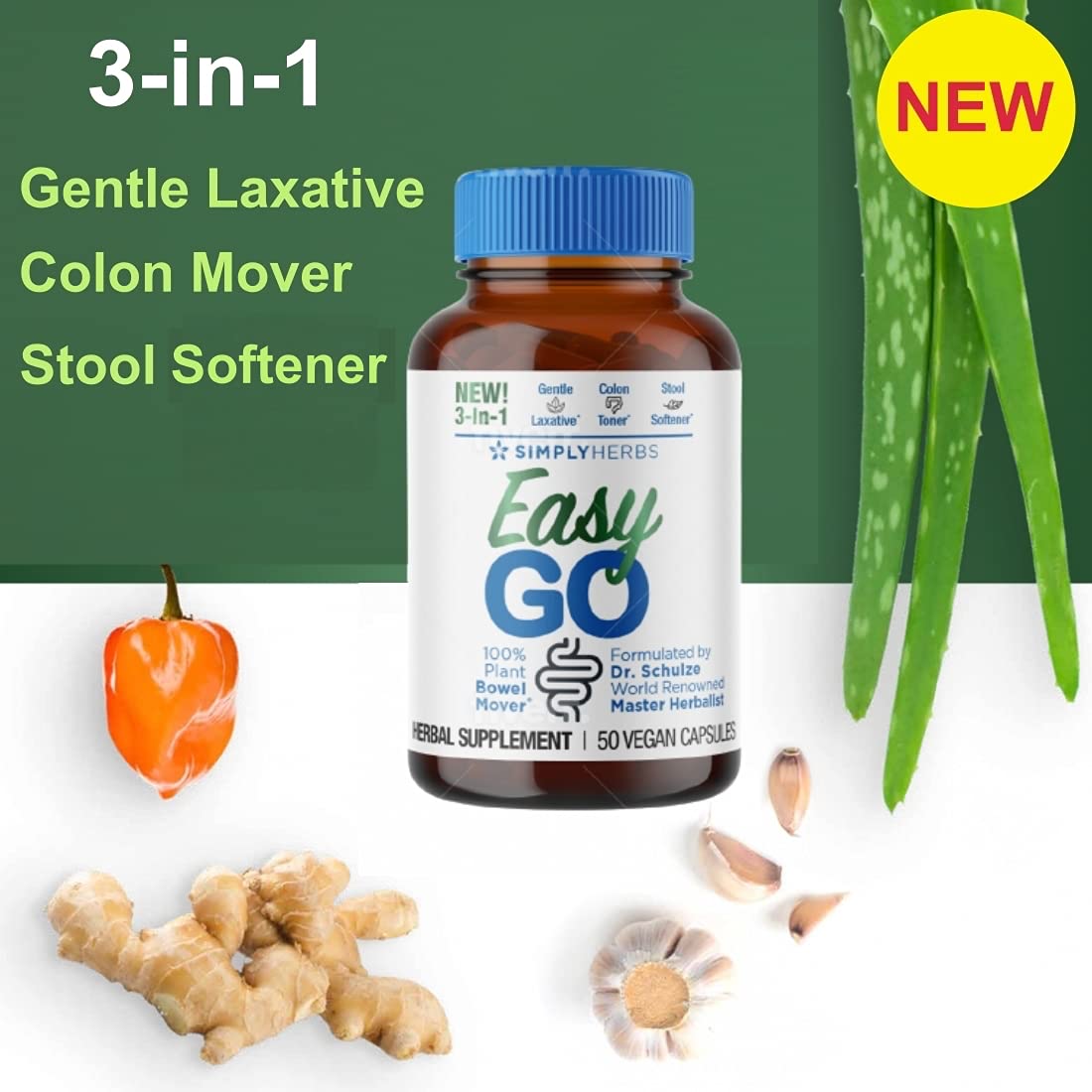 Mua Dr. Schulze's Easy GO Bowel Mover - Formulated Gentle Laxative ...