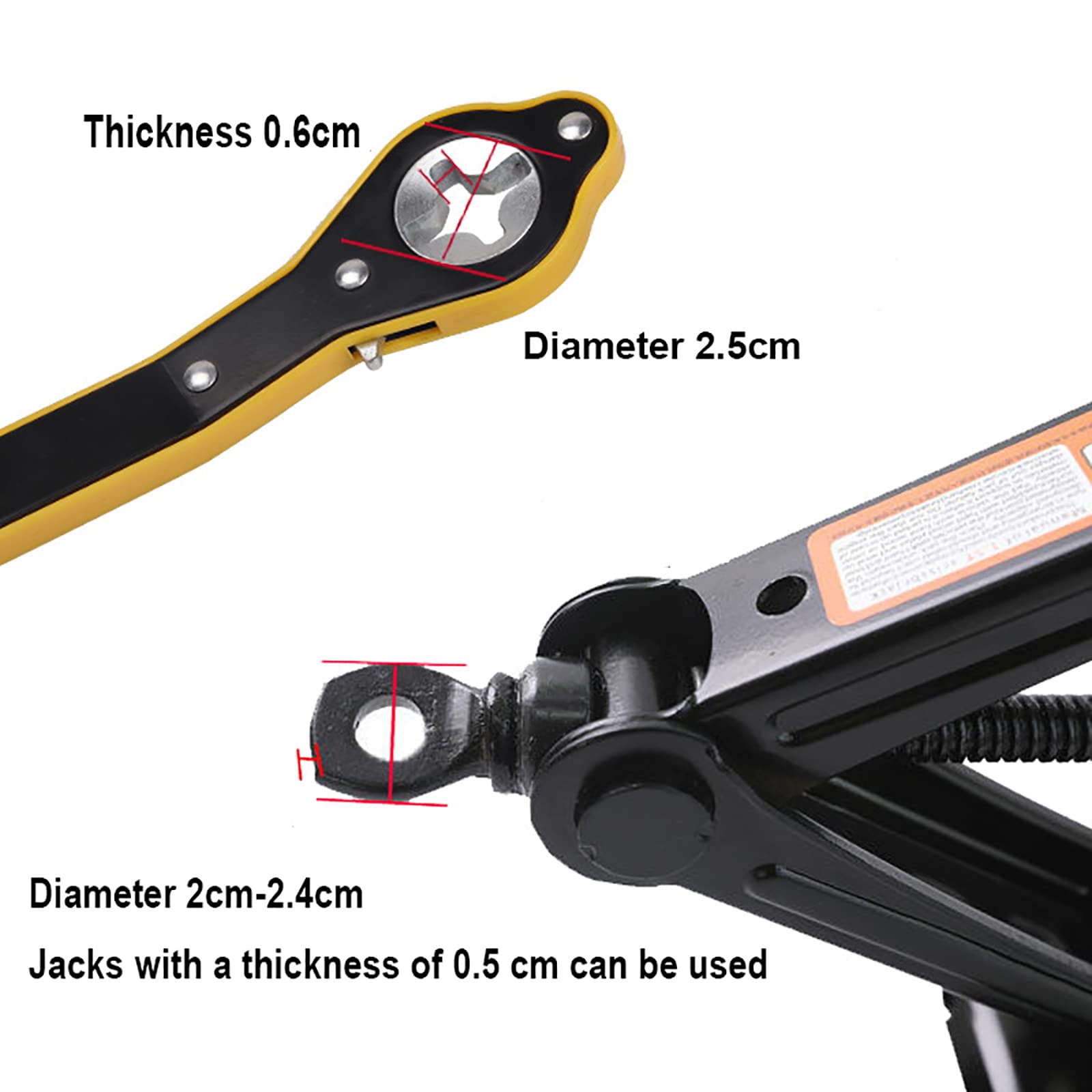 Mua CUIDYSDP Auto Labor-saving Jack Ratchet Wrench，360° forward and ...