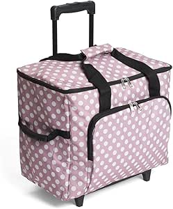 Amazon.com: Tacony Corporation Pink with White Polka Dots Sewing ...