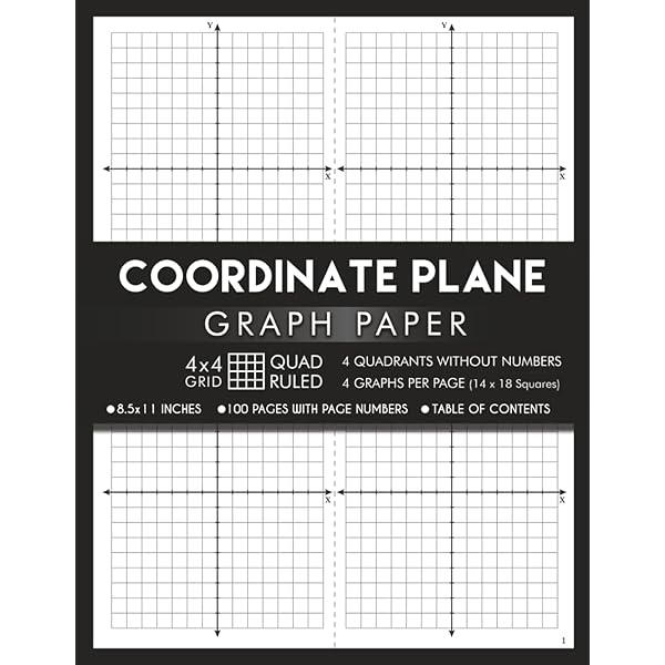 Coordinate Grid Paper Without Numbers