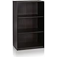 Amazon.com: Furinno Basic 3-Tier Bookcase Storage Shelves, Espresso ...