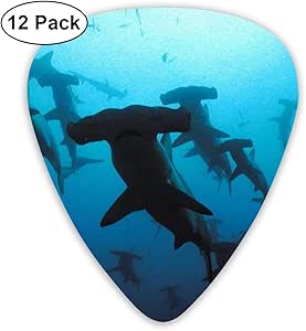 Amazon.com: Hammerhead Sharks Guitar Picks Thin, 12 Pack Kids Colorful ...