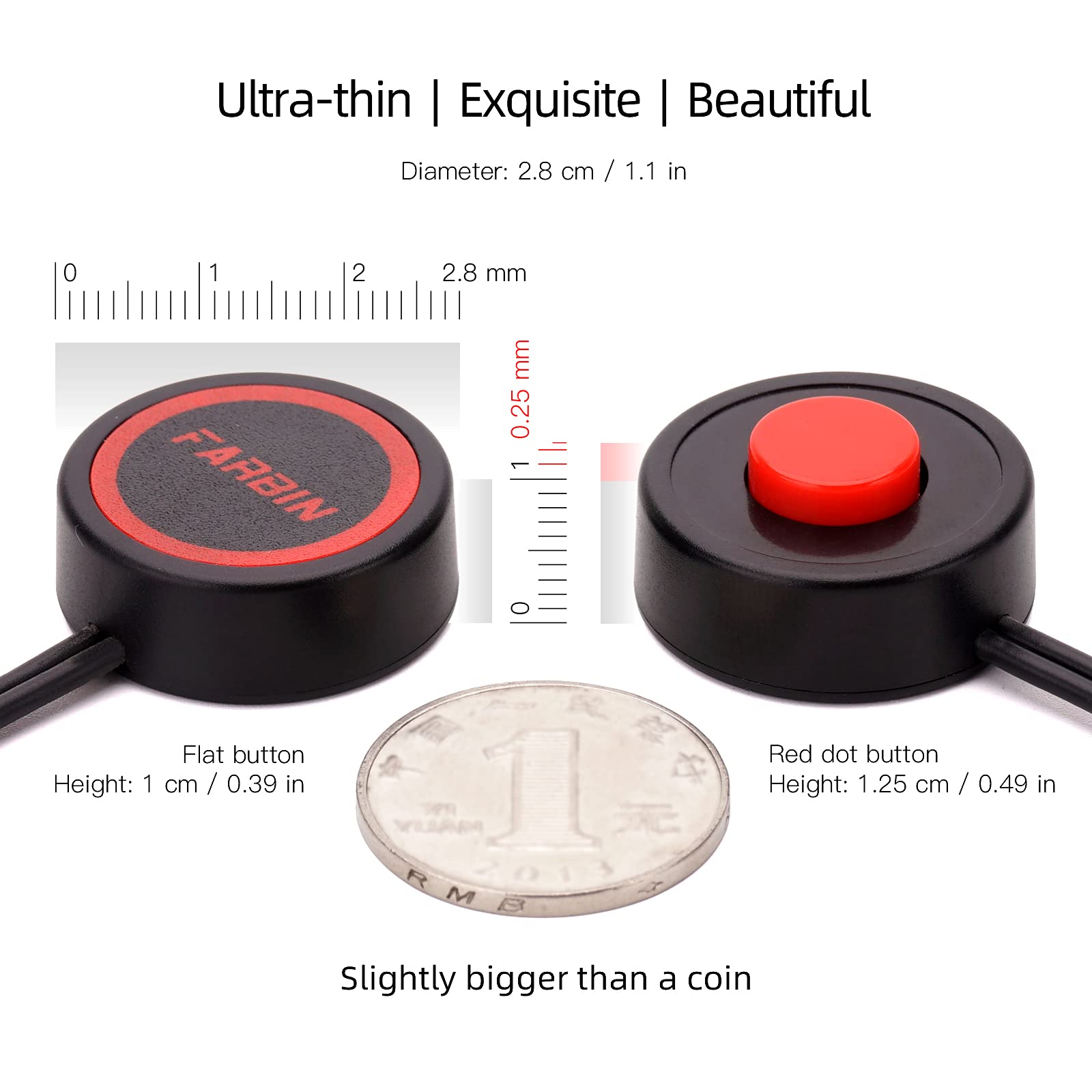 Mua 12V/24V Round Waterproof Momentary Car Horn Push Button Switch ...