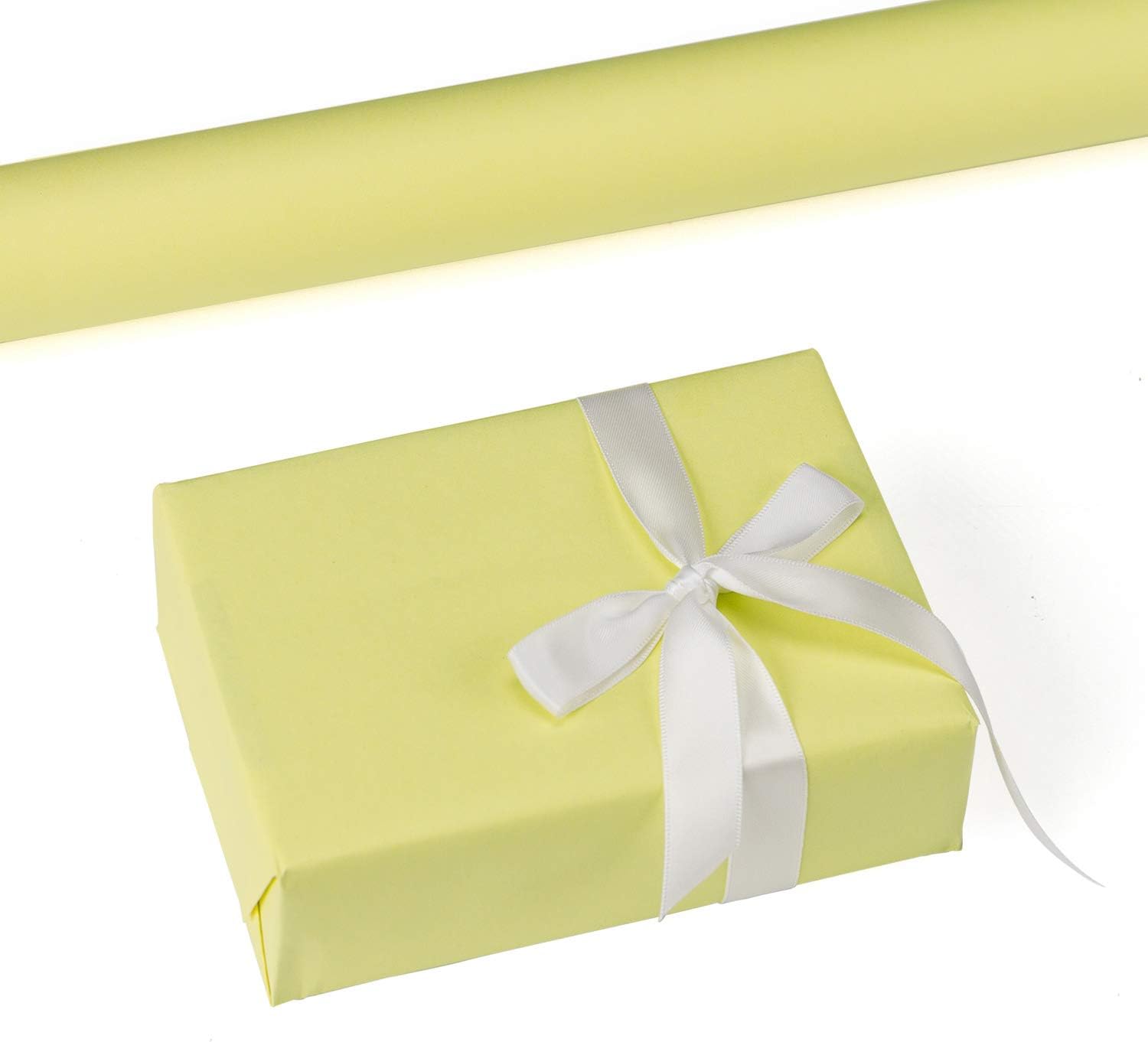 RUSPEPA Papier D'Emballage Jaune Kraft - Papier Épais De 48 M² Pour Le ...