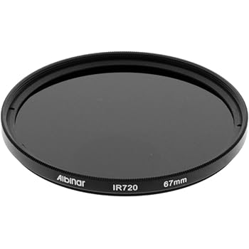 Amazon.com : Albinar 67mm 720nm IR72 Infrared IR Filter : Camera Lens ...