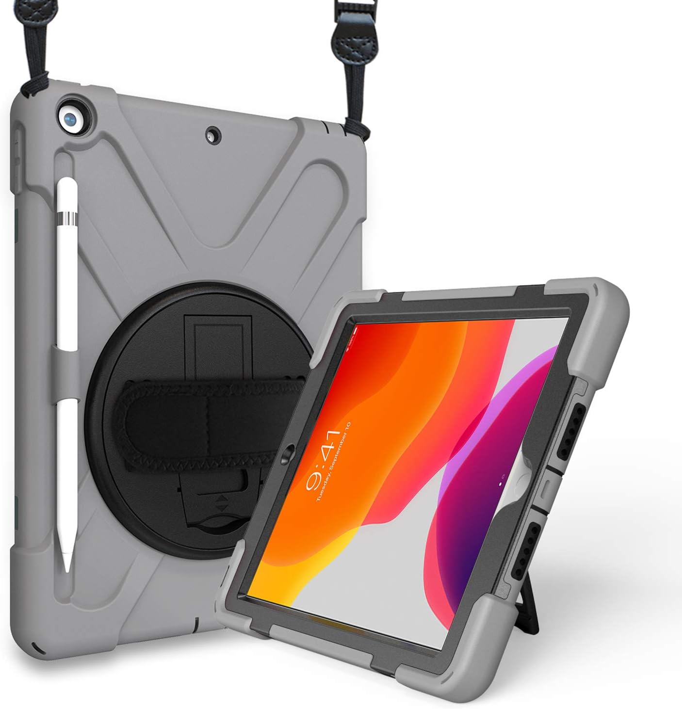 ProCase iPad 10.2 Case 2019 7th Gen iPad Case, Rugged Heavy Duty ...