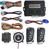 Amazon.com: CHADWICK Car Remote Start Stop Kit, 12V One-Key Engine ...