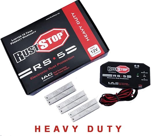 RustStop RS-5 HEAVY DUTY Electronic Rust Protection for Large and ...