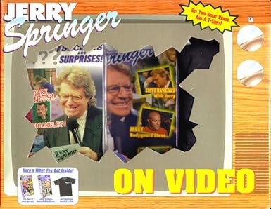 Amazon.com: Jerry Springer Cool Collection [VHS]: Jerry Springer Show ...