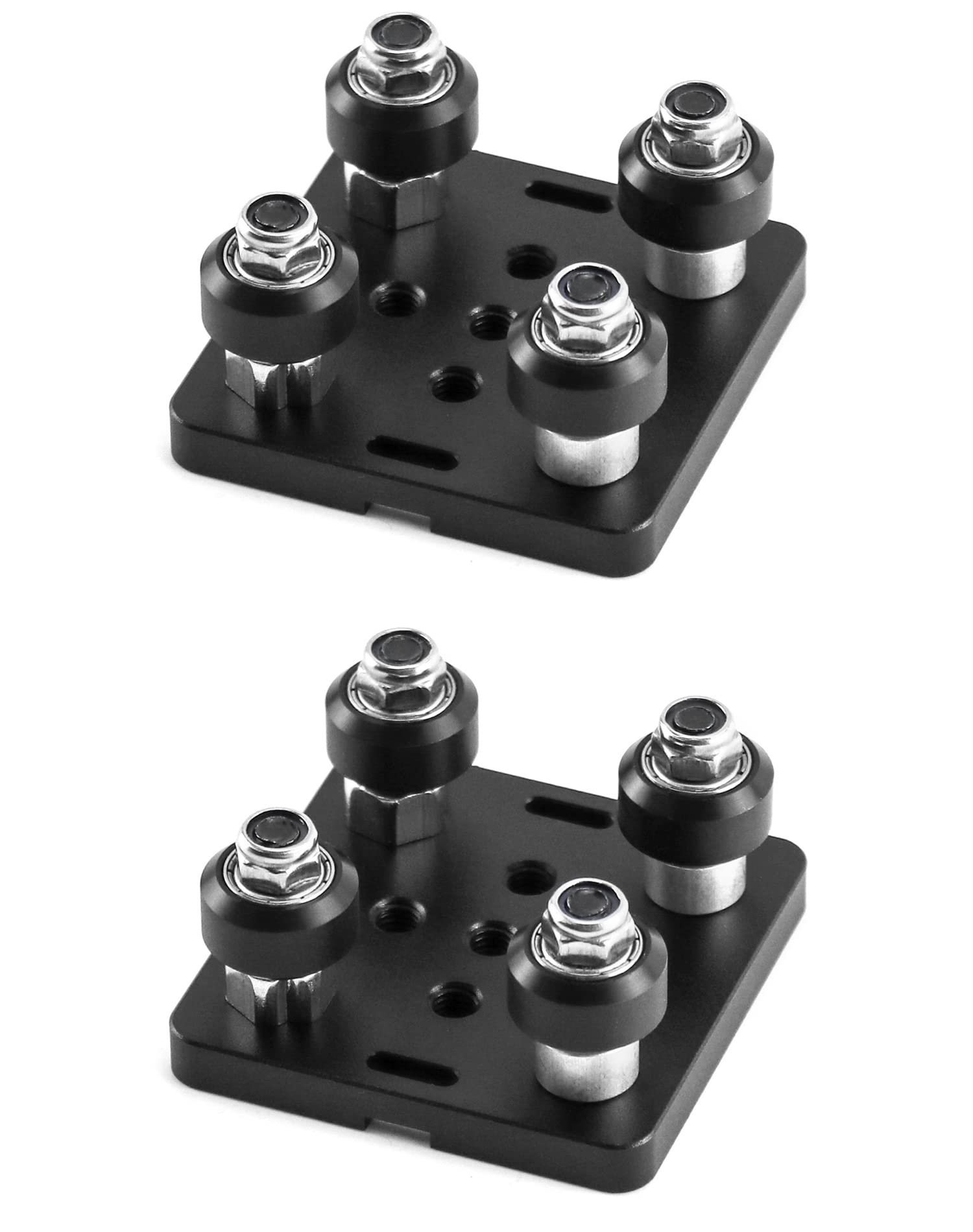 Mua QWORK Small V-Wheel Plate, 2 Pack V-Slot Gantry Rod Plate with ...
