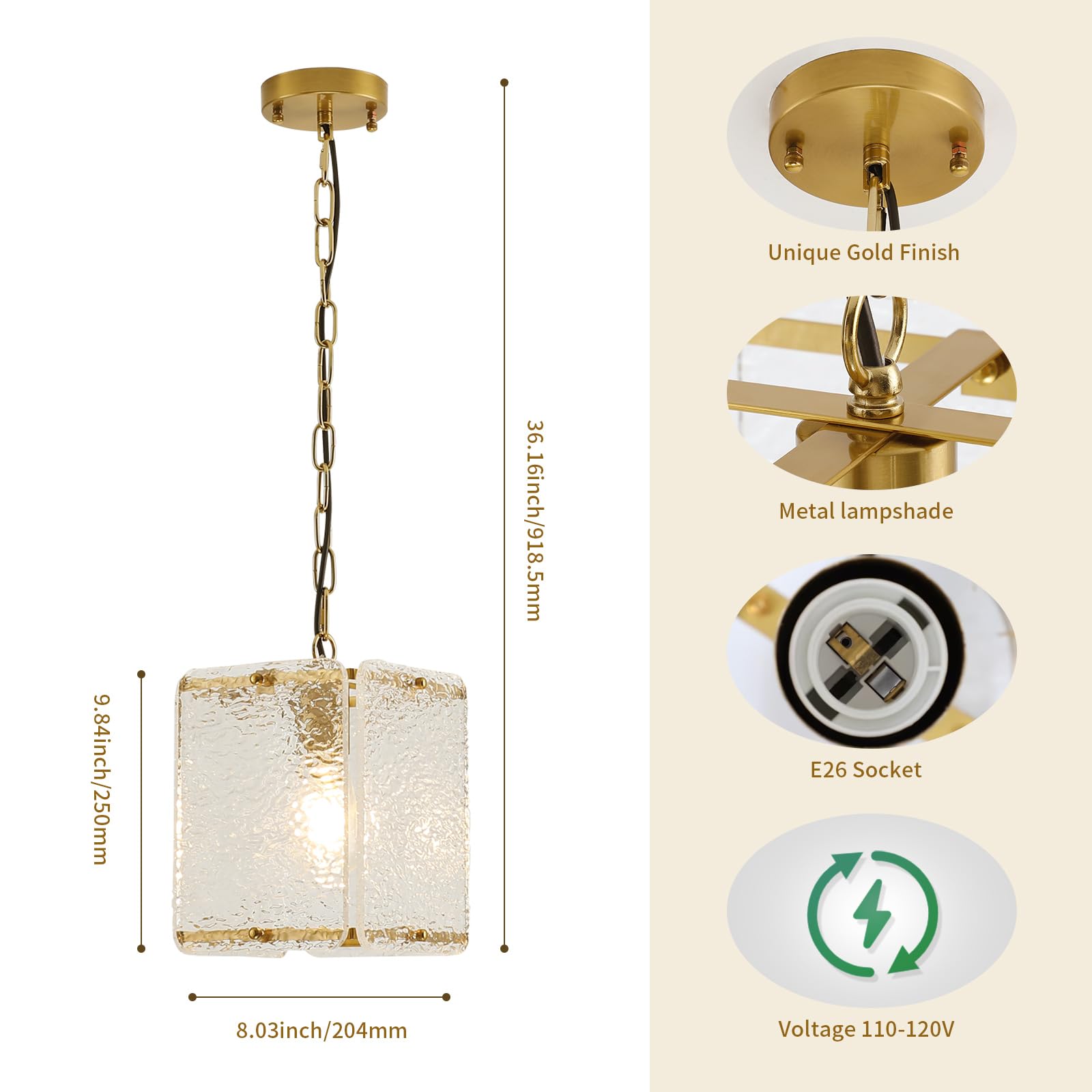 58% discount on Bicrink Crystal Gold Pendant Lights Kitchen Island ...