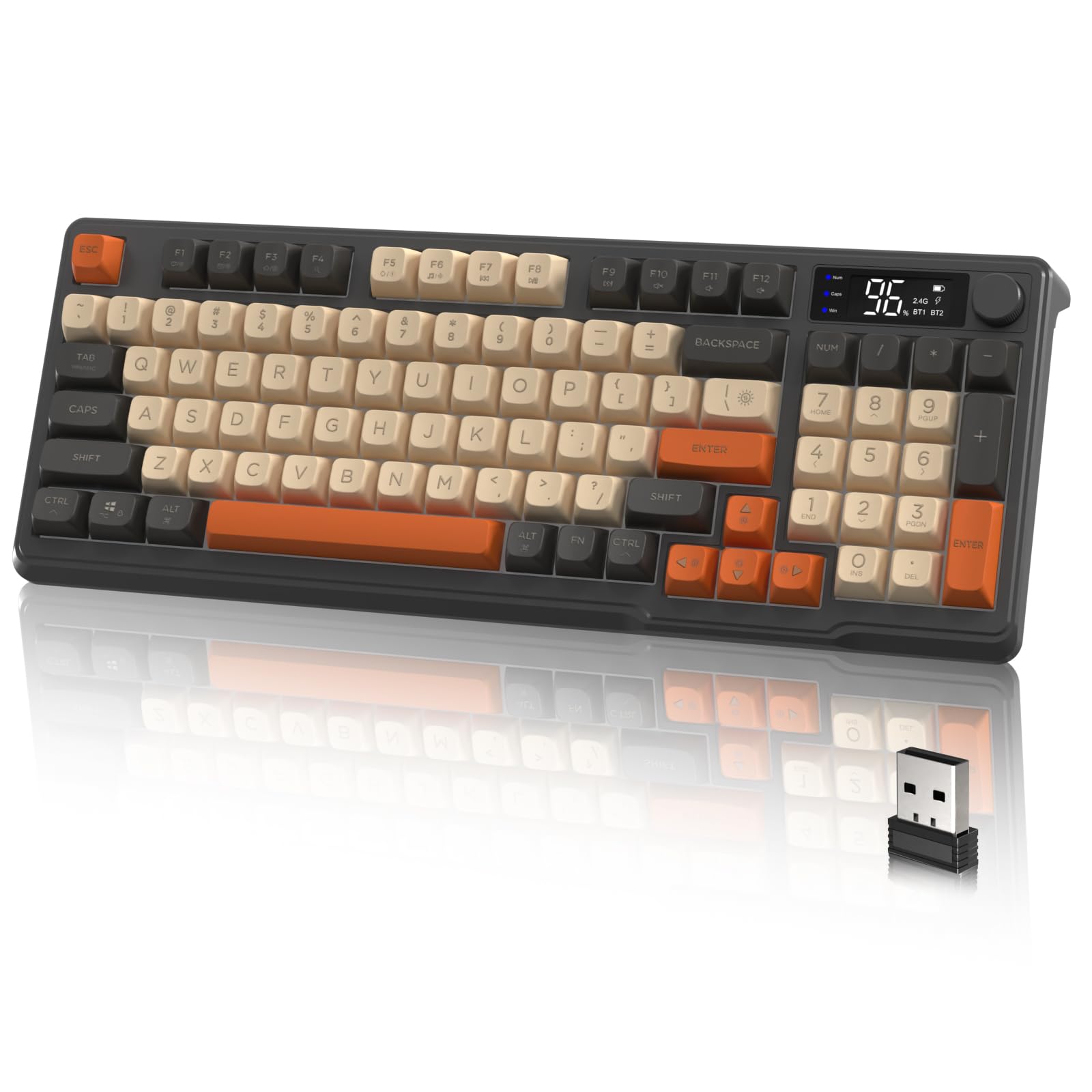 Mua ATTACK SHARK x FREE WOLF M96 Gaming Keyboard, Wireless 2.4G ...