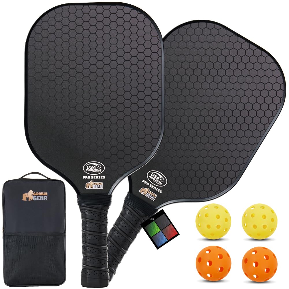 Mua Gorilla Gear USAPA Approved Pickleball Paddle Sets, Fiberglass ...