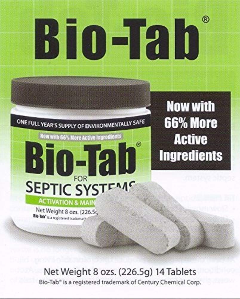 BioTab For Septic System (14 Tablets) 8 Ozs (226.5g) on Galleon Philippines