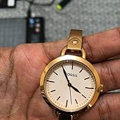 Buy Fossil Analog Rose Gold Dial Women's Watch-BQ3026 Online at Low Prices in India - Amazon.in