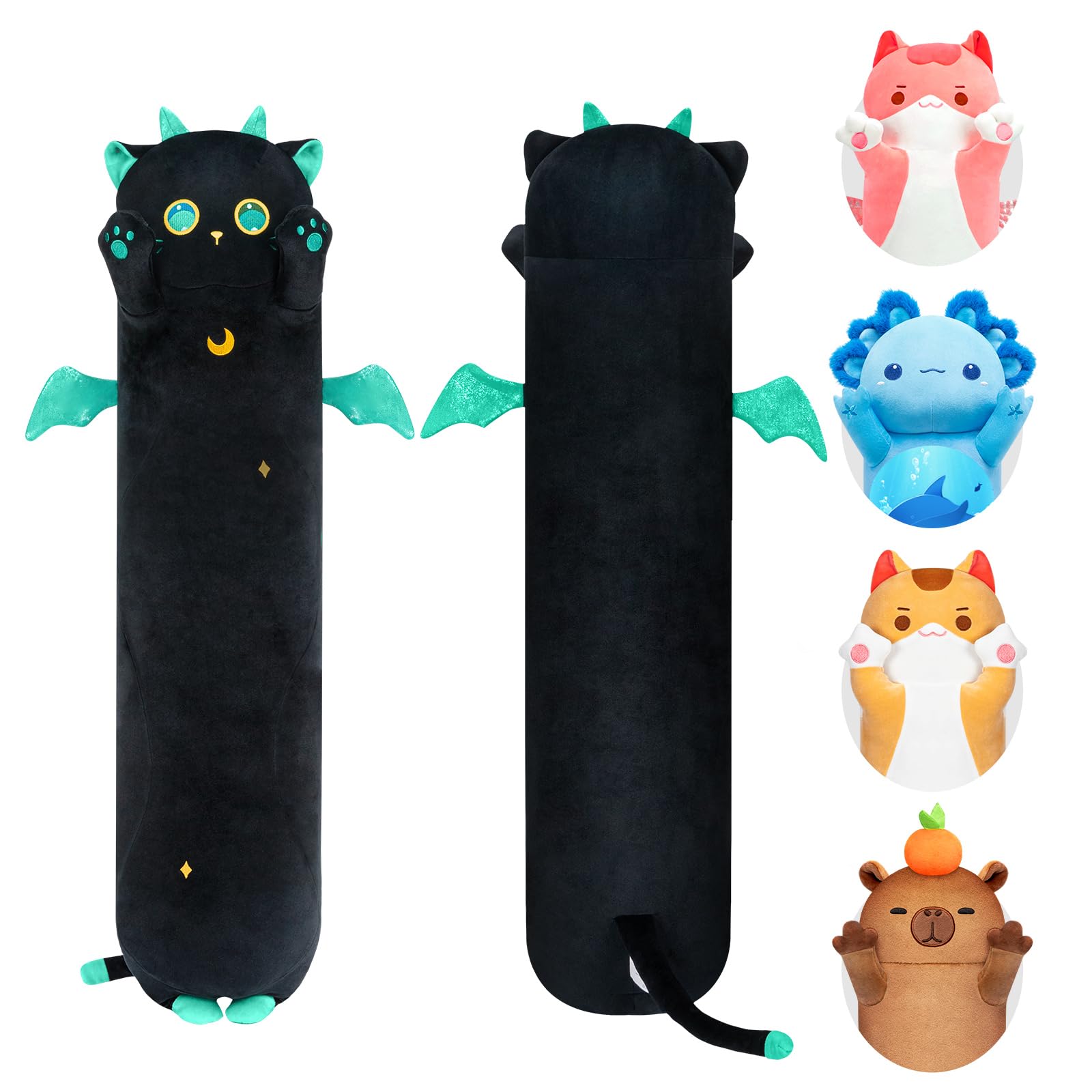 Mua Long Cat Plush 5 Sizes, 120% Extra Filling Giant Plushness Body ...