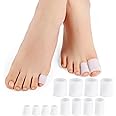 Amazon.com: Povihome Toe Sleeves, Toe Protectors, 12 Pack Toe Tube Pads ...