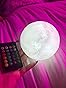 Amazon.com: Moon Lamp, LOGROTATE 16 Colors LED Night Light 3D Printing ...
