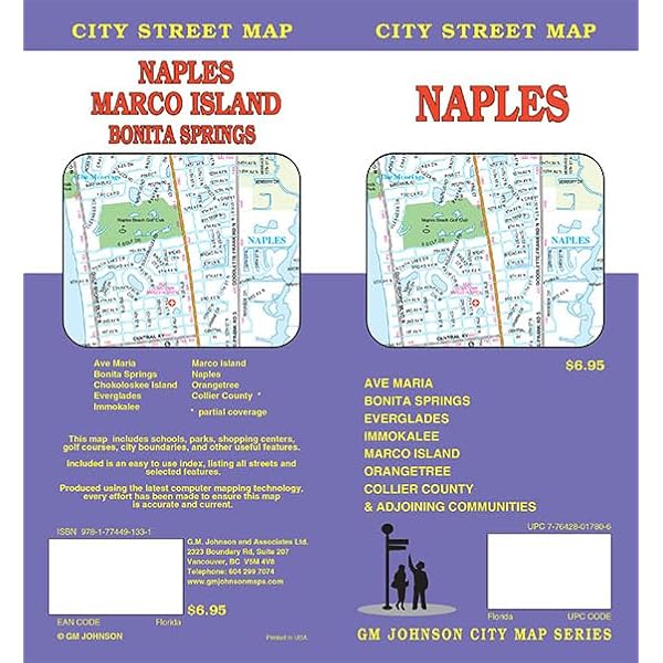 Naples Marco Island Florida Map Naples, Marco Island, Florida