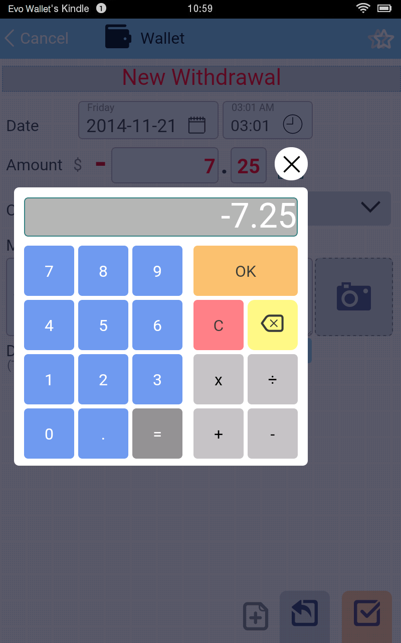 Evo Wallet - Money Tacker Free.:Amazon.in:Appstore for Android