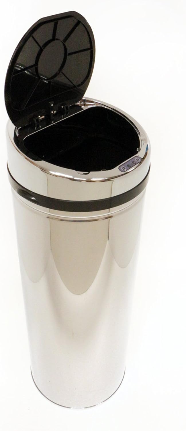 50L Stainless Steel Auto Sensor Automatic Kitchen Waste Bin Dust Bin ...