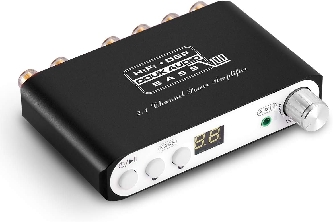Nobsound Mini 2.1 Channel Bluetooth DSP Digital Power Amplifier HiFi ...