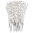 Amazon.com: ULTNICE 100Pcs White String Pearls Sticks, Bridal Wedding ...