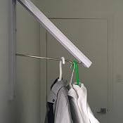 InstaHanger Closet Organizer, The Original Folding Drying Rack, Wall ...