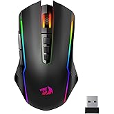 Amazon.com: Redragon Wireless Gaming Mouse, Tri-Mode 2.4G/USB-C ...