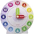Amazon.com: Interactive Educational Teaching Clock - Learn Time Easily ...