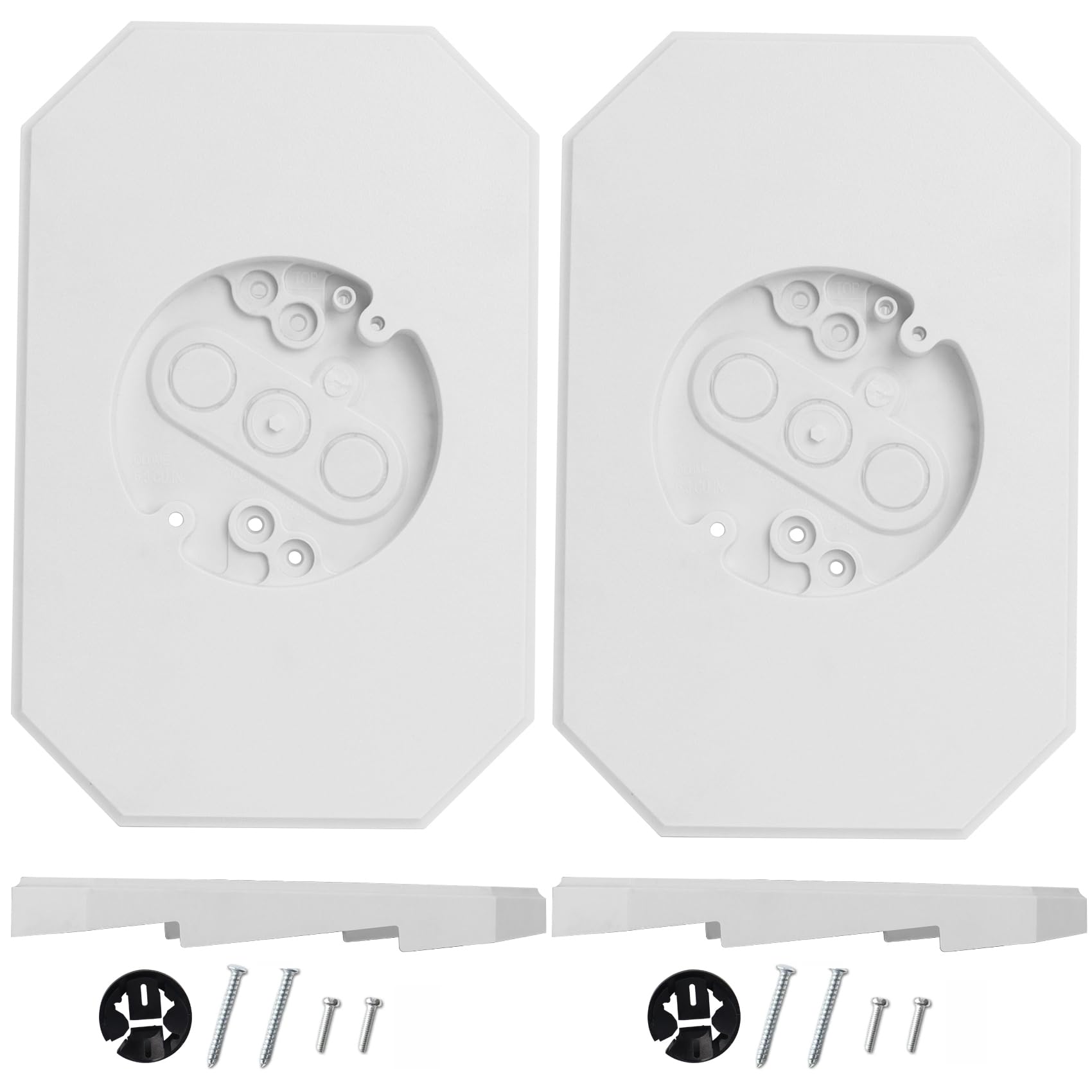 Vinyl Siding Mounting Kit - 1/2 inch Lap Double & 4 inch Siding ...