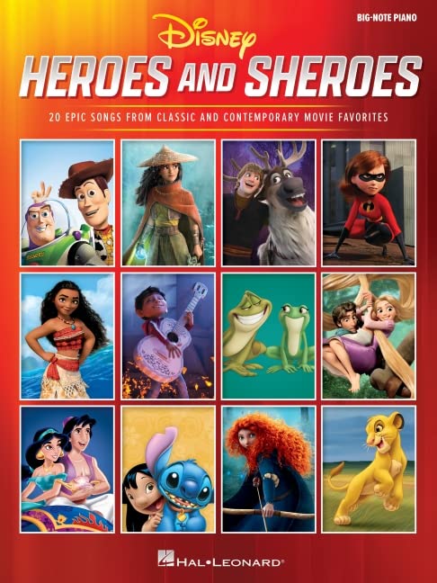 Amazon.com: Disney Heroes and Sheroes: 20 Epic Songs from Classic and ...