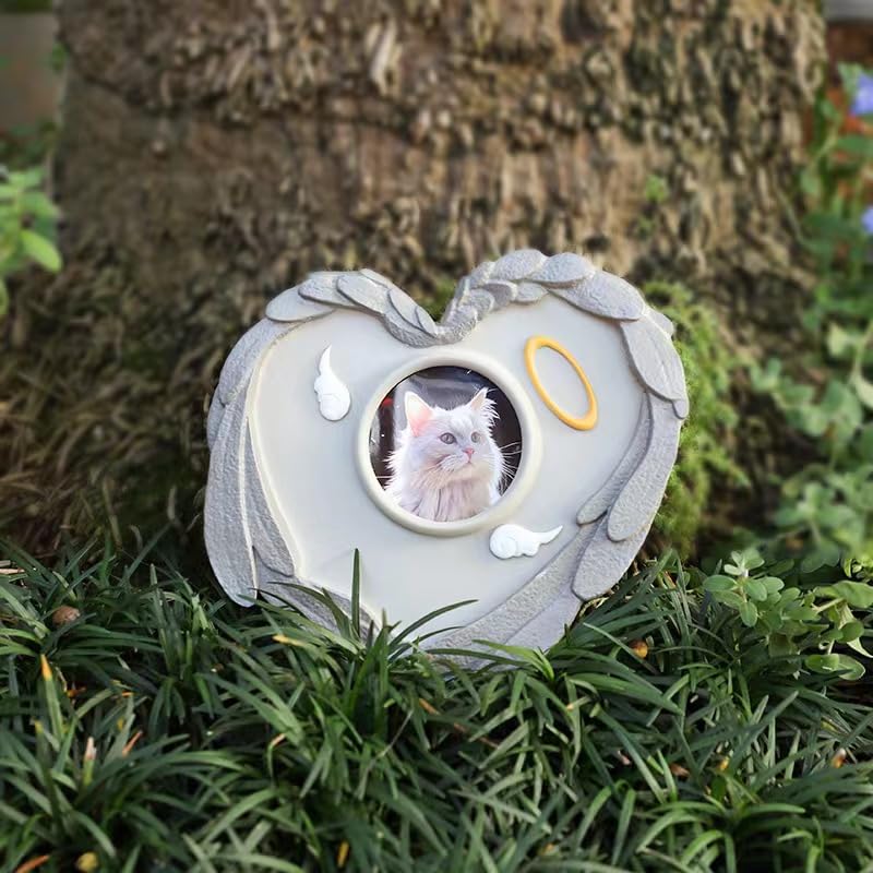 Facewind Pet Memorial Stone for Cat Commemorates Our Lost Fur Baby, Cat ...