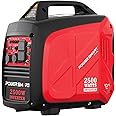 Amazon.com : PowerSmart 2500-Watt Portable Inverter Generator, Super ...