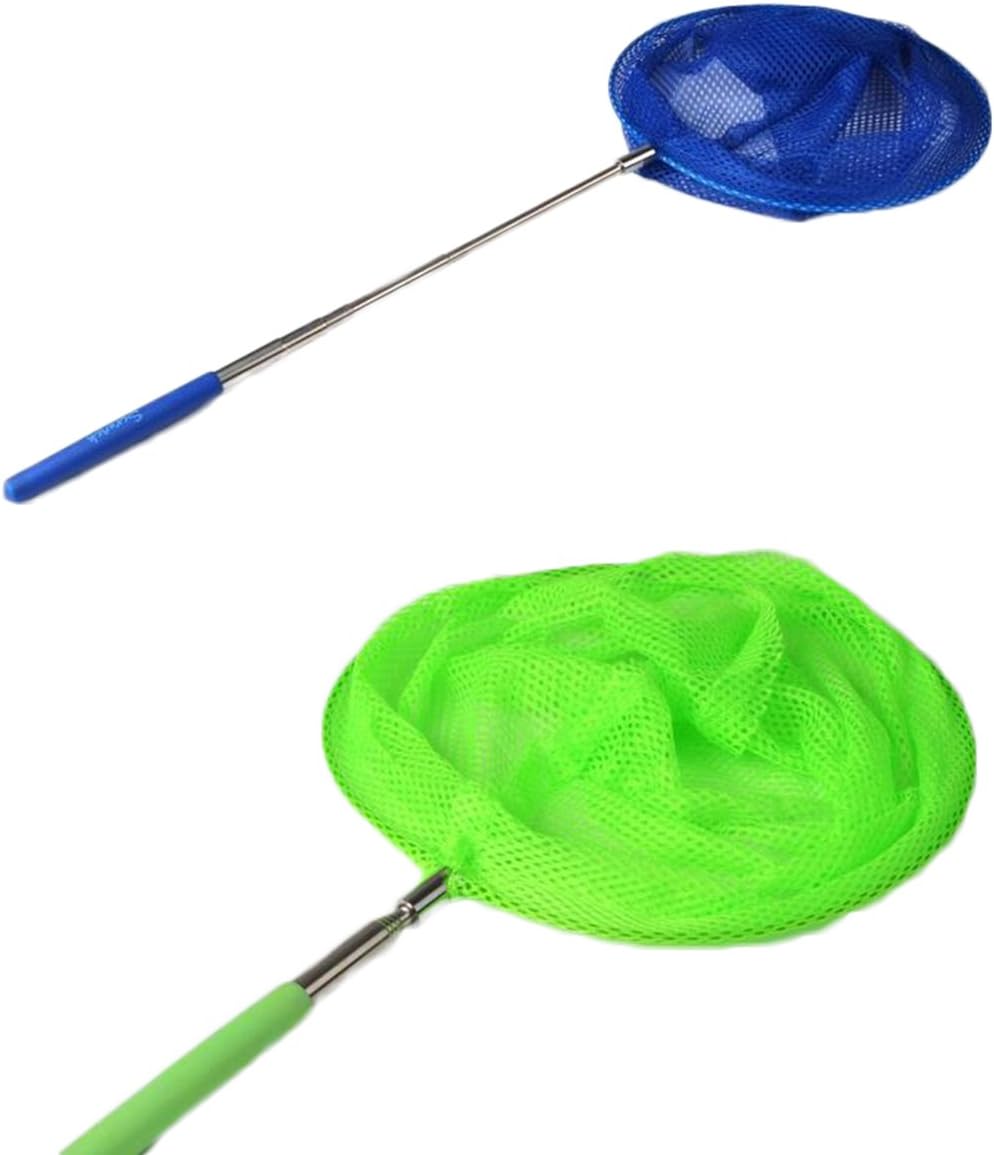 WeiMay Outdoor Telescopic Extendable Butterfly Catcher Net Insect Bug ...