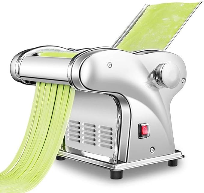 Amazon.de: CGOLDENWALL Elektrische Nudelmaschine aus Edelstahl mit 1 ...